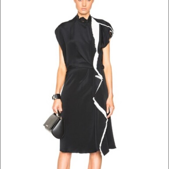 3.1 Phillip Lim | Dresses | 3 Phillip Lim Distorted Ruffle Draped Silk ...